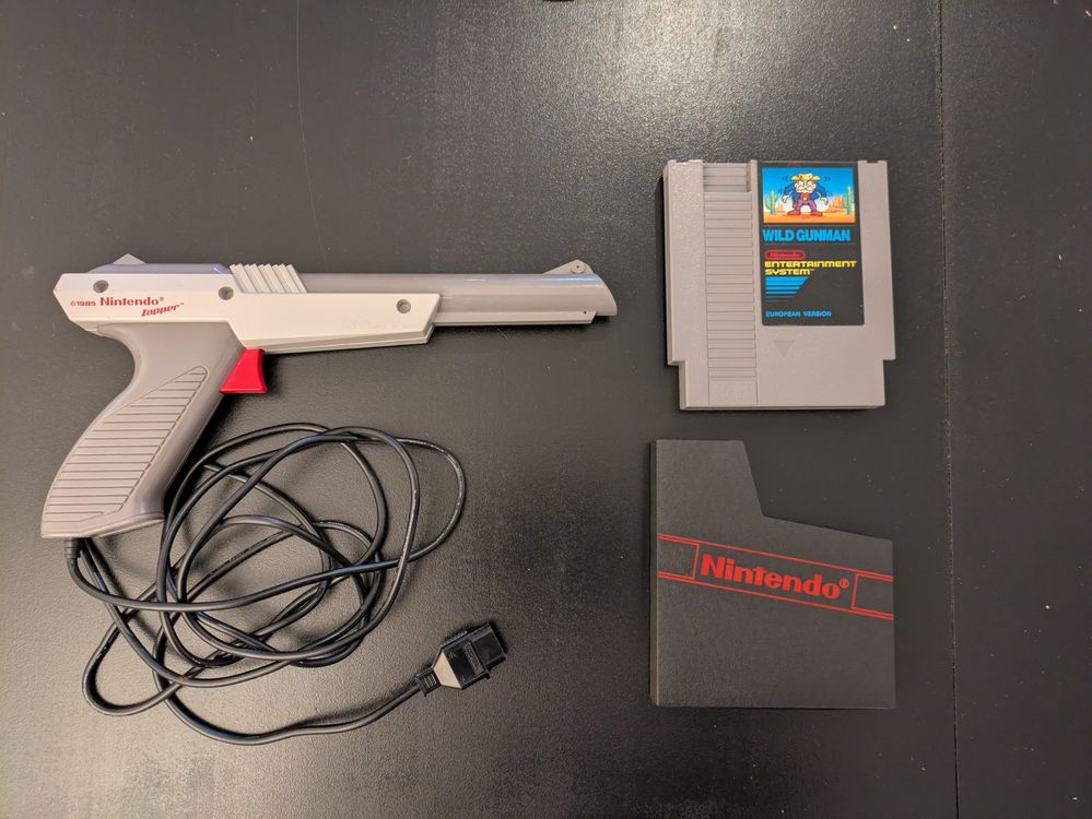 NES Nintendo - Wild Gunman + Pistolet (Gebraucht) in Neuchâtel für CHF ...