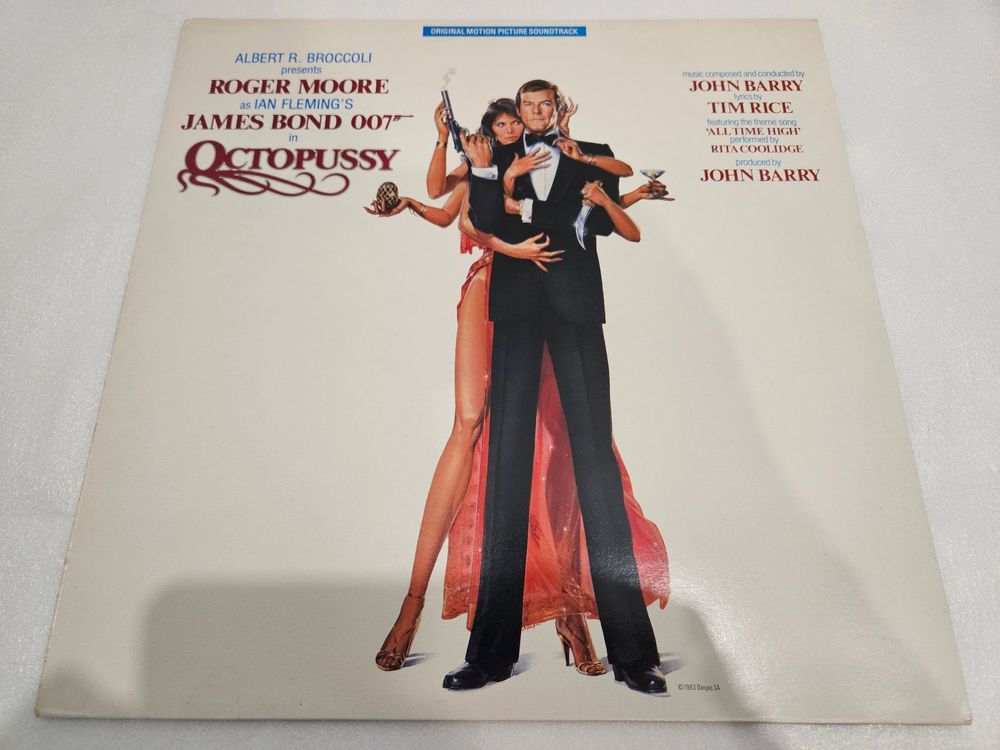 John Barry –Octopussy (Original Soundtrack) (LP, Film, Rock) (Gebraucht ...
