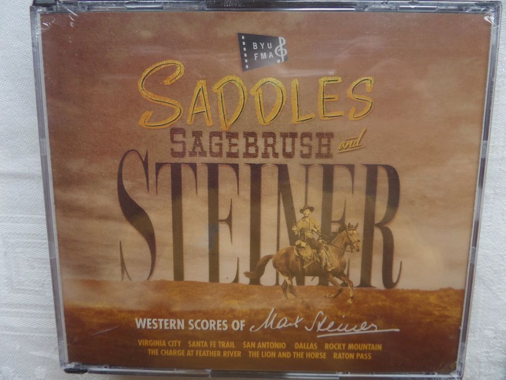Western Scores Of Max Steiner - 3 X CD (Neu und originalverpackt) in ...