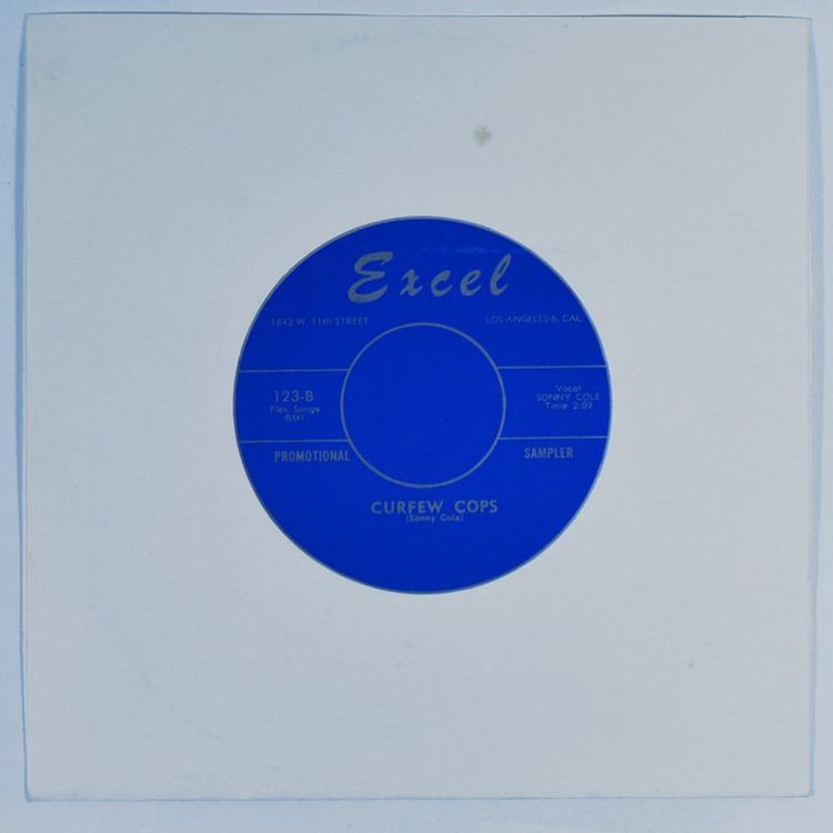 Single: SONNY COLE - I Dreamed I Was Elvis / Curfew Cops (Neu (gemäss ...