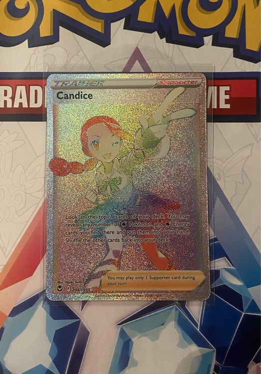 POKEMON Trainer Candice from silver tempest set | Kaufen auf Ricardo