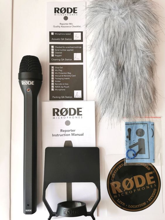 RODE Reporter - Omnidirectional Interview Microphone | Kaufen auf Ricardo