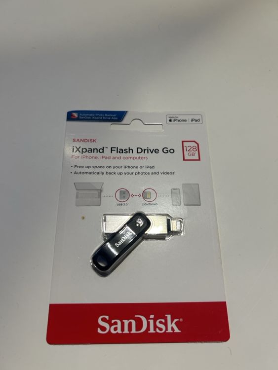 Sandisk iXpand Flash-Drive Go, 128 GB, Neu, Originalverpackt (Neu und ...