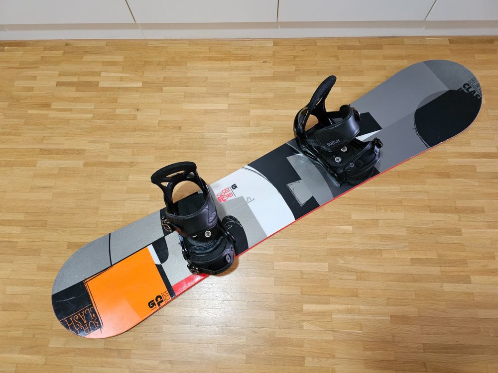 BURTON CLASH 151 V ROCKER, mit BURTON FREESTYLE Bindung Gr.M (Gebraucht ...