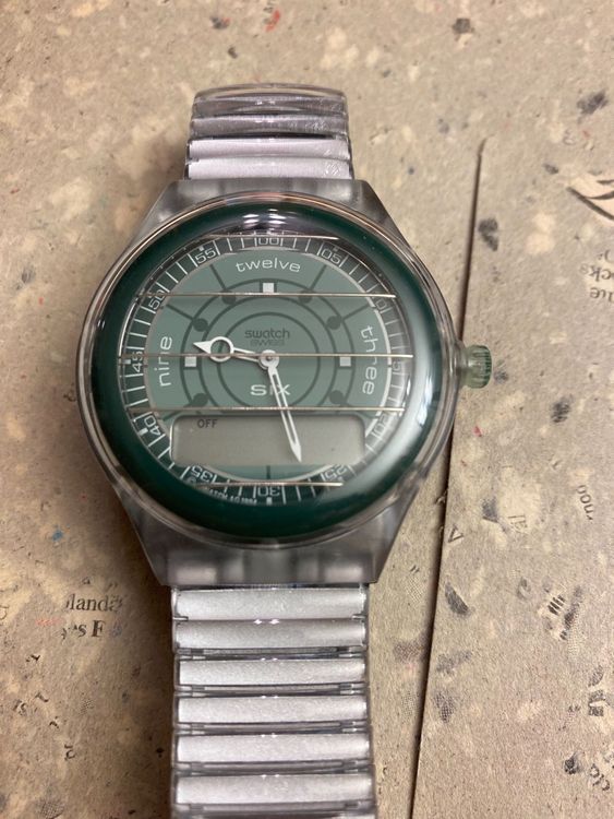 Swatch Pager The Beep - Full Set (Neu und originalverpackt) in Pazzallo ...