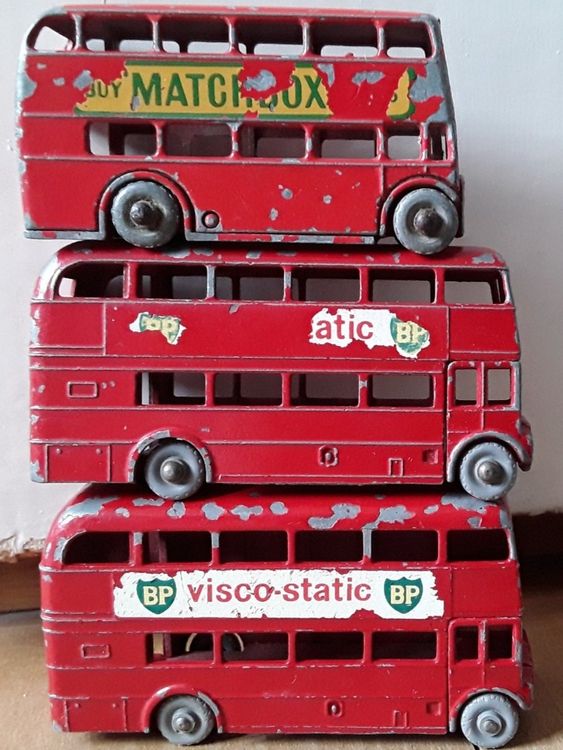 Matchbox/Lesney - 3 London Buses - Routemaster/Vintage | Kaufen auf Ricardo