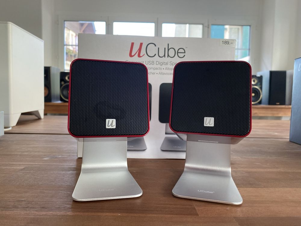 Enceintes PC USB uCube diverses couleurs dispo état neuf! 🔥 (Neuf avec ...