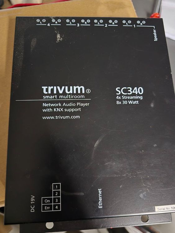 trivum sc340 smart multiroom KNX Network audio player | Kaufen auf Ricardo