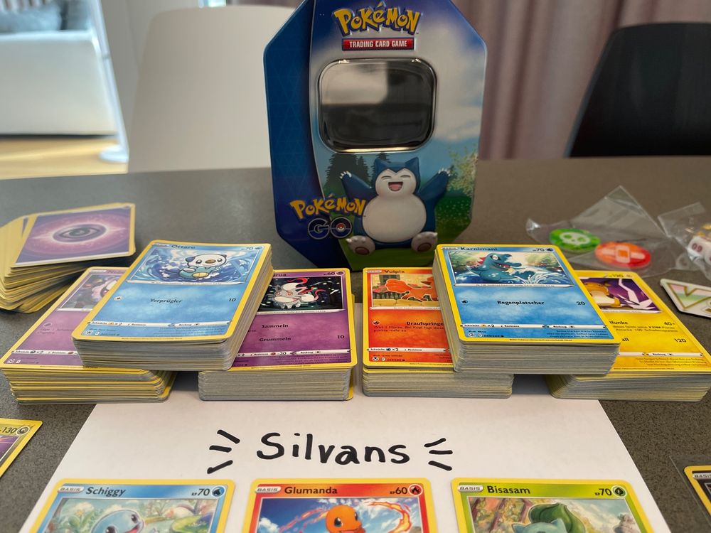 Pokemon 385 Karte XXL Set Deutsche Sammlung ink. GO Pikachu (Neu ...