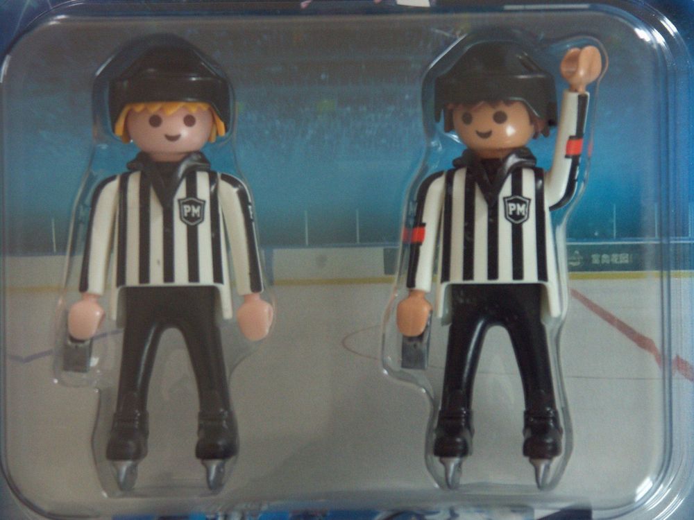 Playmobil 6191 Schiedsrichter Eishockey (Neu und originalverpackt) in ...