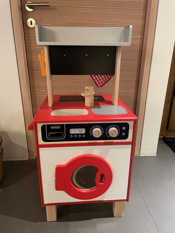 Wooden Kitchen Unit: Sink, Oven, Hob & Washing Machine! (Gebraucht) in ...