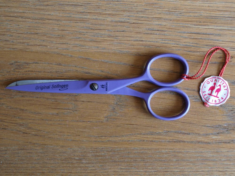 Schere Solingen violett - Rob. Klaas | Kaufen auf Ricardo