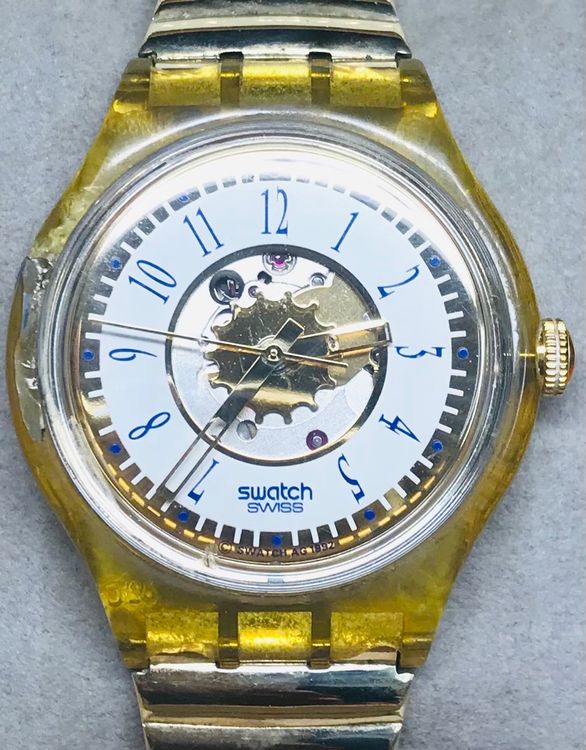 SWATCH Automatic ETA Herrenuhr ( Swiss-Made / 38 mm ) (Gebraucht) in ...