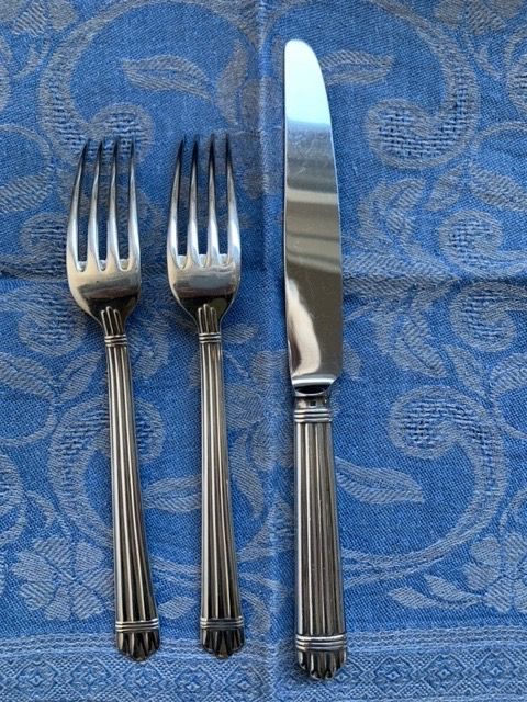 Gabeln und Messer Christofle Aria, versilbert | Kaufen auf Ricardo