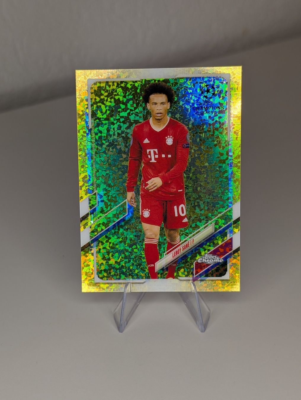 Leroy Sané 130/299 FC Bayern München Topps Chrome (Neu (gemäss ...