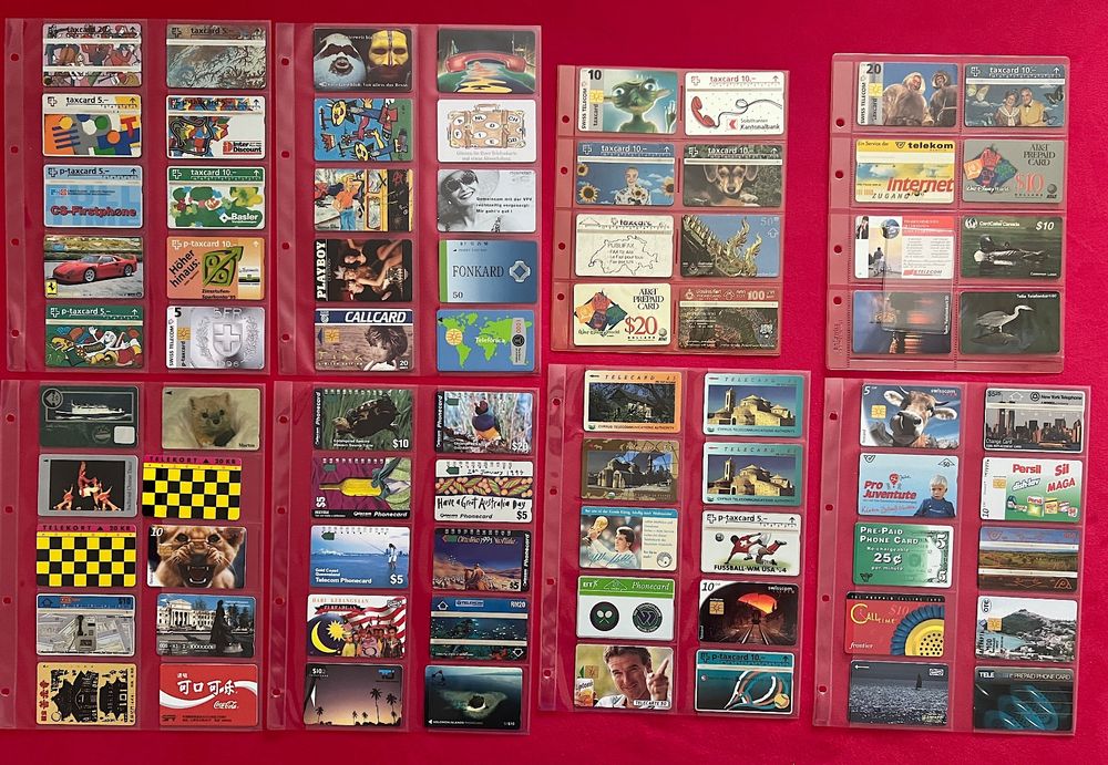Telefonkarten 76x WELTWEIT mit RARITÄTEN (Gebraucht) in Solothurn für CHF 35 – mit Lieferung auf ...