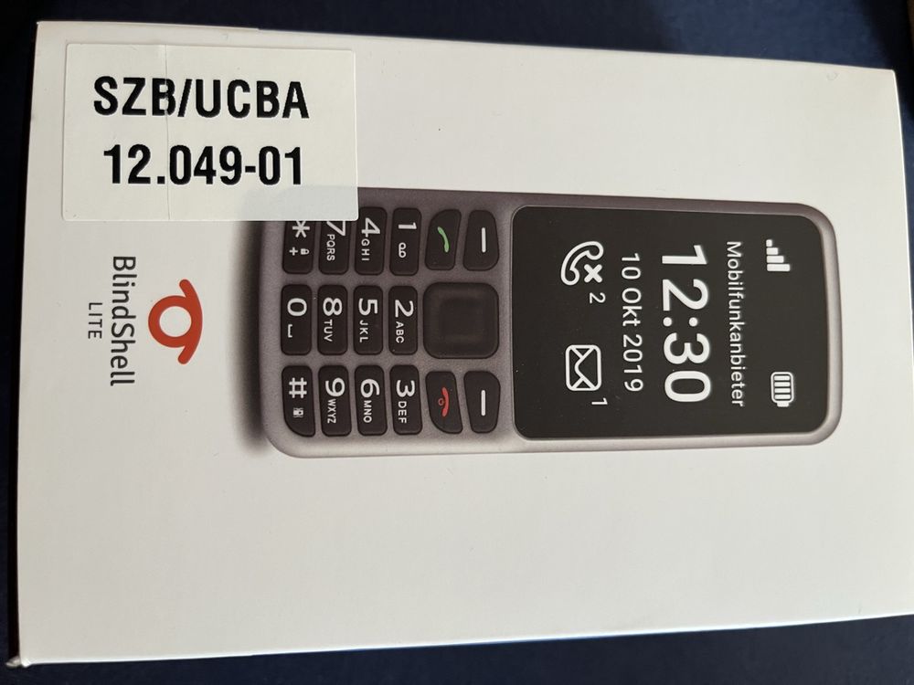 Handy für sehbehinderte oder Senioren (Neu und originalverpackt) in ...