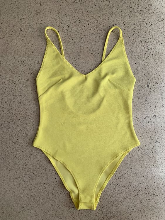 BEAUTIFUL LIMONE YELLOW H&M VINTAGE BODY | Kaufen auf Ricardo