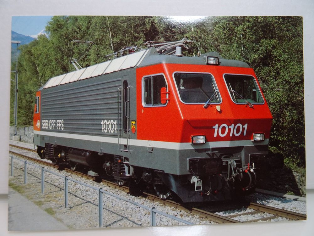 SBB CFF Re 4/4 IV 10101 Postkarte 1982 (Gebraucht) in Teufen AR für CHF ...