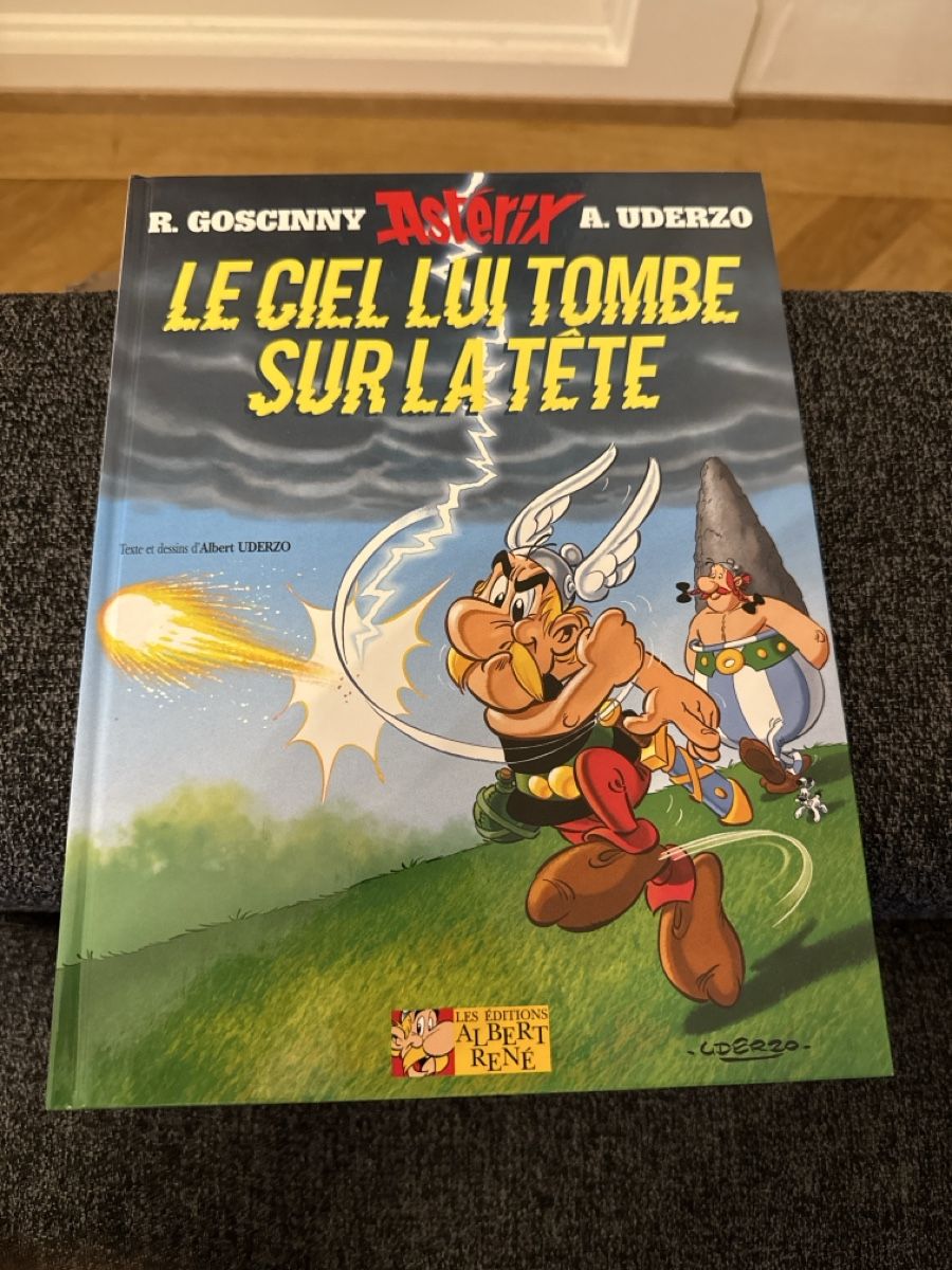 BD ASTÉRIX LE CIEL LUI TOMBE SUR LA TÊTE - PREMIÈRE ÉDITION (Neuf (Voir ...