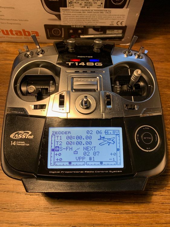 FUTABA T14SG 14 Kanal Sender / Empfänger (Gebraucht) in ZÜRICH für CHF ...