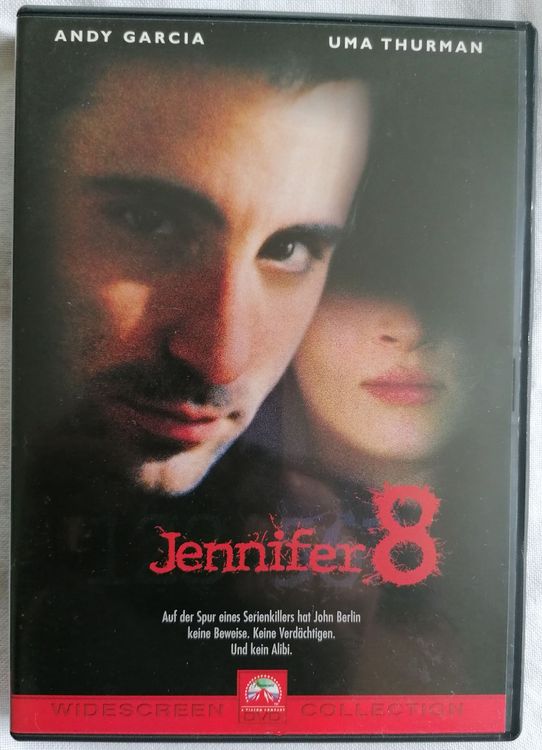 Jennifer 8 - DVD - Andy Garcia - Uma Thurman - Thriller (Gebraucht) in ...