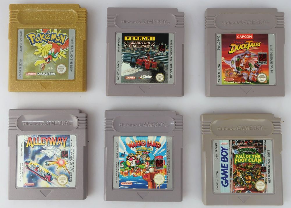 6 x Game Boy Games (Pokemon Gold Edition usw.) | Kaufen auf Ricardo