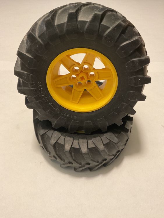 4 x Lego Technic Reifen inkl. Felge 107 x 44R | Kaufen auf Ricardo