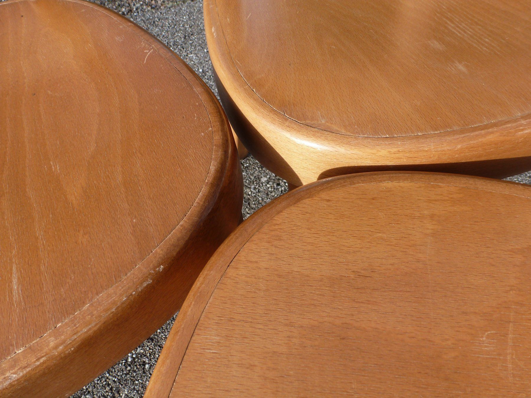 3 Stühle Beizenstühle Holzstühle Gastrostühle Keusch Tisch (D'occasion ...