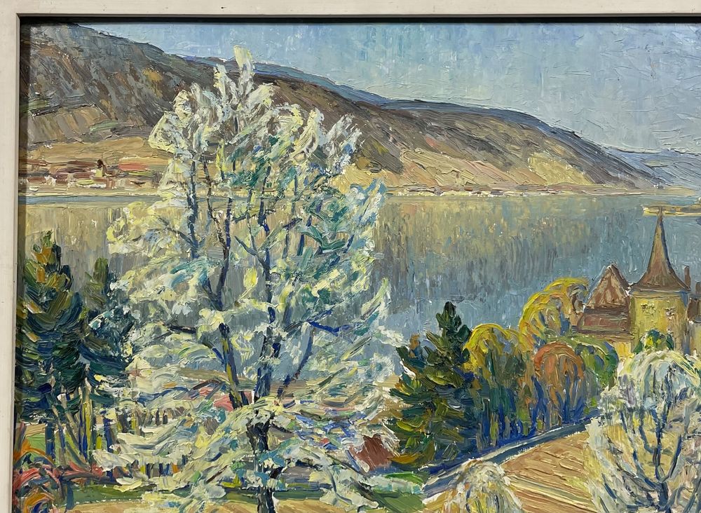 A. Müller (XX) Landschaft Gemälde | Kaufen auf Ricardo