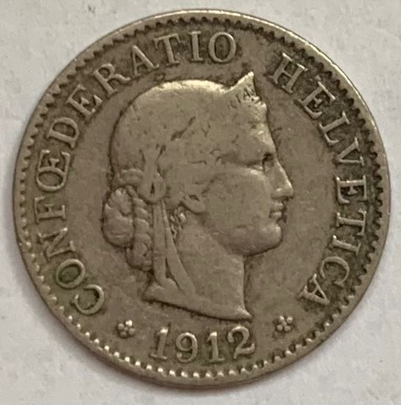 Ab 1 Fr! 5 Rappen 1912 | Kaufen auf Ricardo