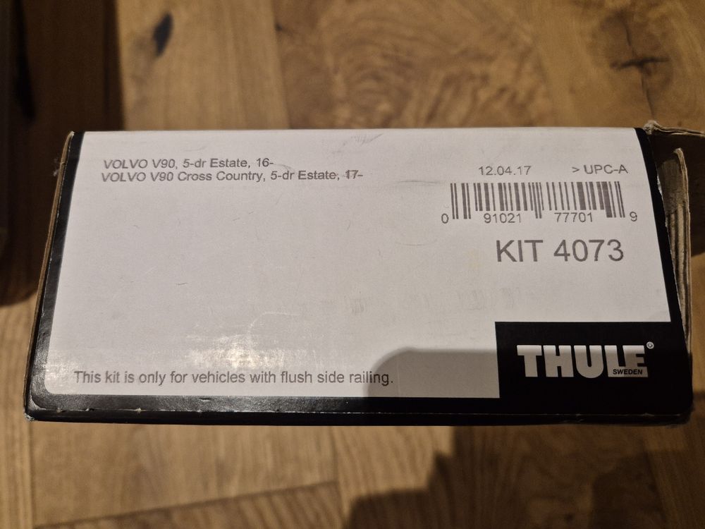 Thule Dachträger Adapter Kit 4073 für Volvo V90 | Kaufen auf Ricardo