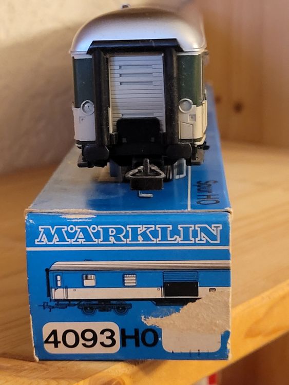 Märklin H0 4093 - DB D-Zug Gepäckwagen Düm - mit OVP (Gebraucht) in Payerne für CHF 12 – mit ...