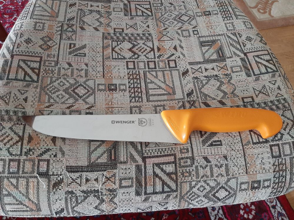 WENGER GASTRO FLEISCHMESSER&VICTORINOX BROTMESSER (Neu (gemäss ...