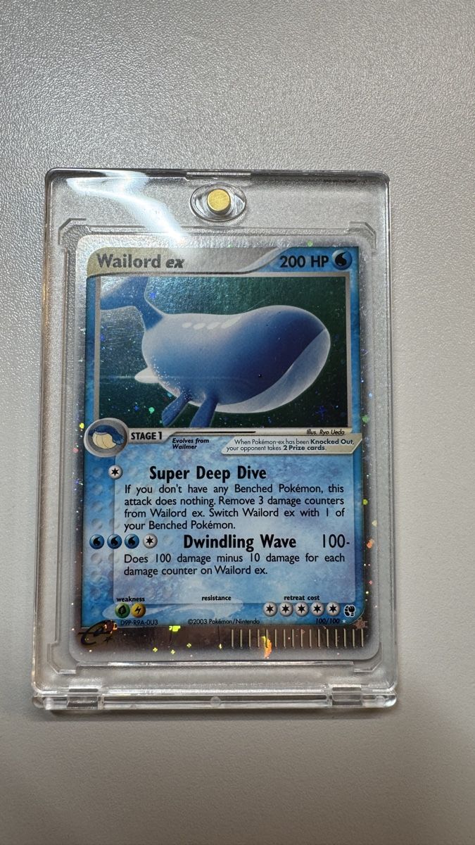 Pokémon Wailord Ex (D'occasion) à Belprahon pour CHF 47 – avec ...