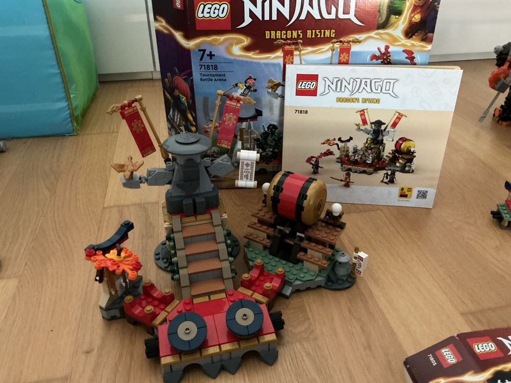 Lego Ninjago 71818 Turnier-Arena, Dragons Rising, komplett (Neu (gemäss ...