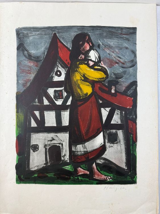 Max Hunziker (1901–1976) Lithographie Handsigniert. | Kaufen auf Ricardo