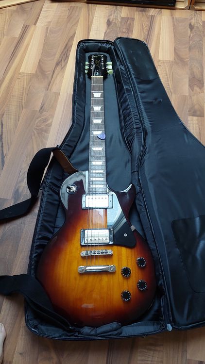 E-Gitarre Epiphone Les Paul + Verstärker + Tasche (Gebraucht) in ...