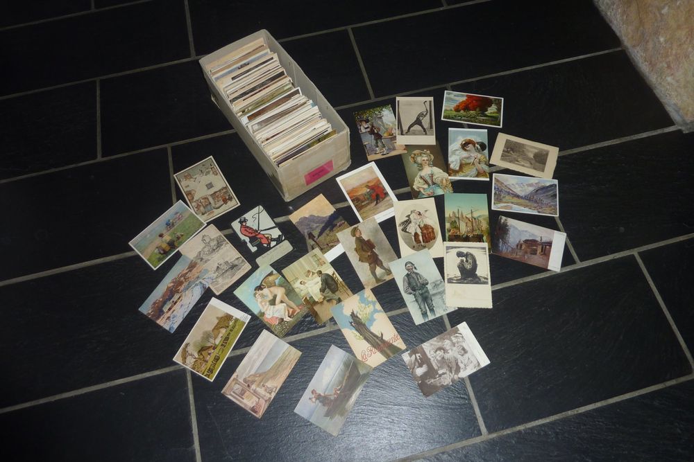 AK, antike Künstler, Postkarten, 1 Schachtel, ca 800 Stück | Kaufen auf Ricardo