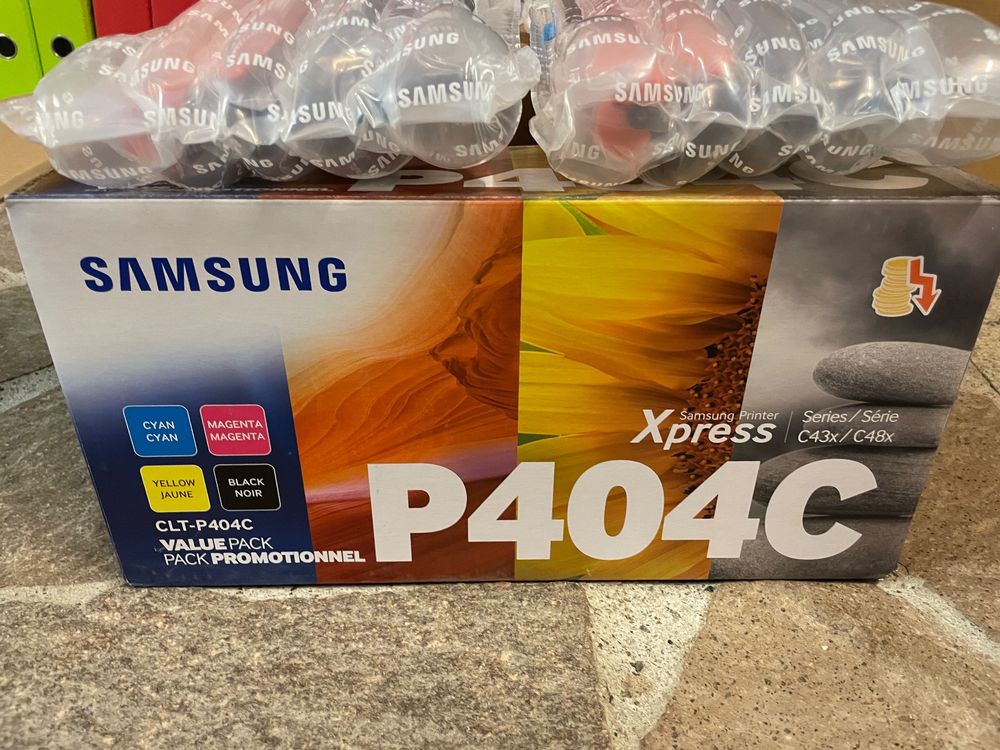 2x Samsung Druckerpatrone P404C (Neu (gemäss Beschreibung)) in ...