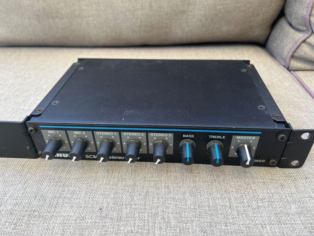 Shure SCM262 Stereo Rack Mixer (Gebraucht) in Giubiasco für CHF 149 ...