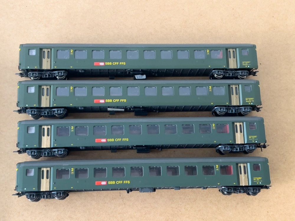 4 Roco Wagons der SBB (Gebraucht) in Zürich für CHF 30 – mit Lieferung ...
