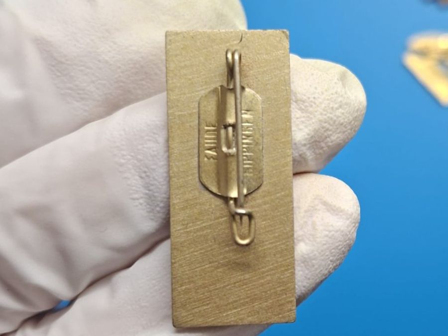 Vintage Brosche 1991 23. Engadin Skimarathon Zuoz - Box 48 (Gebraucht ...