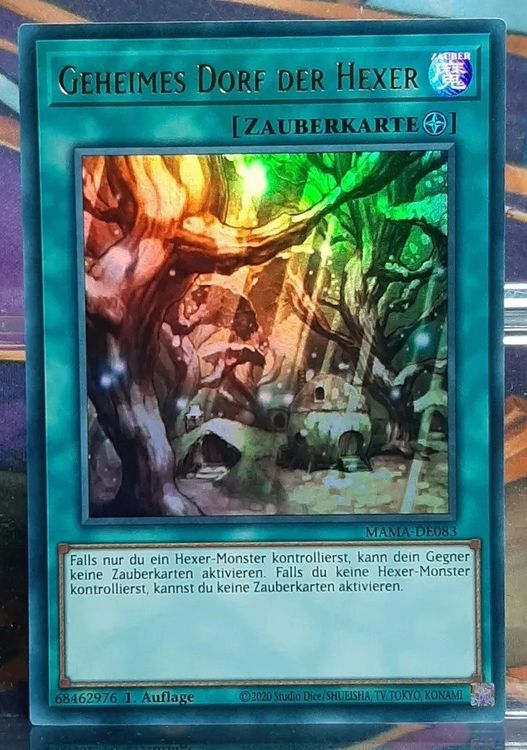 Yugioh - Geheimes Dorf der Hexer - MAMA-DE083 | Kaufen auf Ricardo