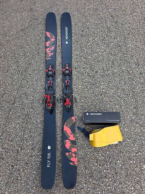 Set de ski de randonnée Movement Fly 105 1m77 + peaux neuves (D ...