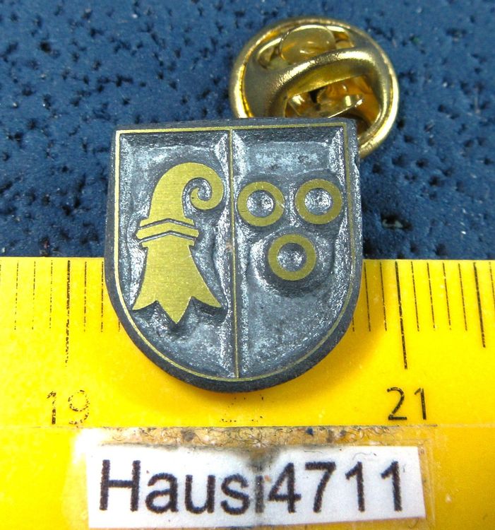 BASEL PIN AESCH BL WAPPEN ALT VINTAGE GEPRÄGT OLDI | Kaufen auf Ricardo