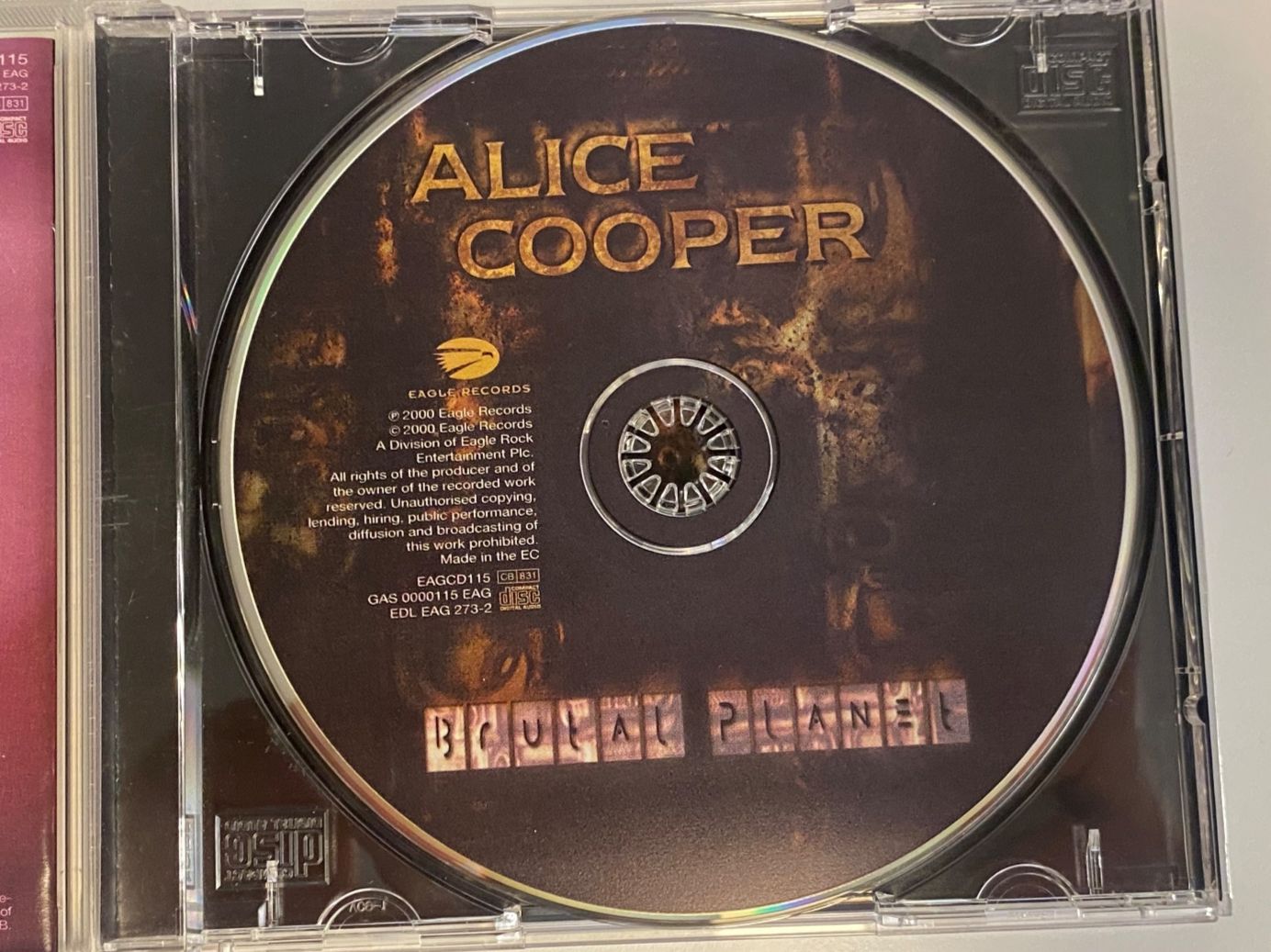 Alice Cooper - Brutal Planet CD - Heavy Metal - Top Zustand (Gebraucht ...