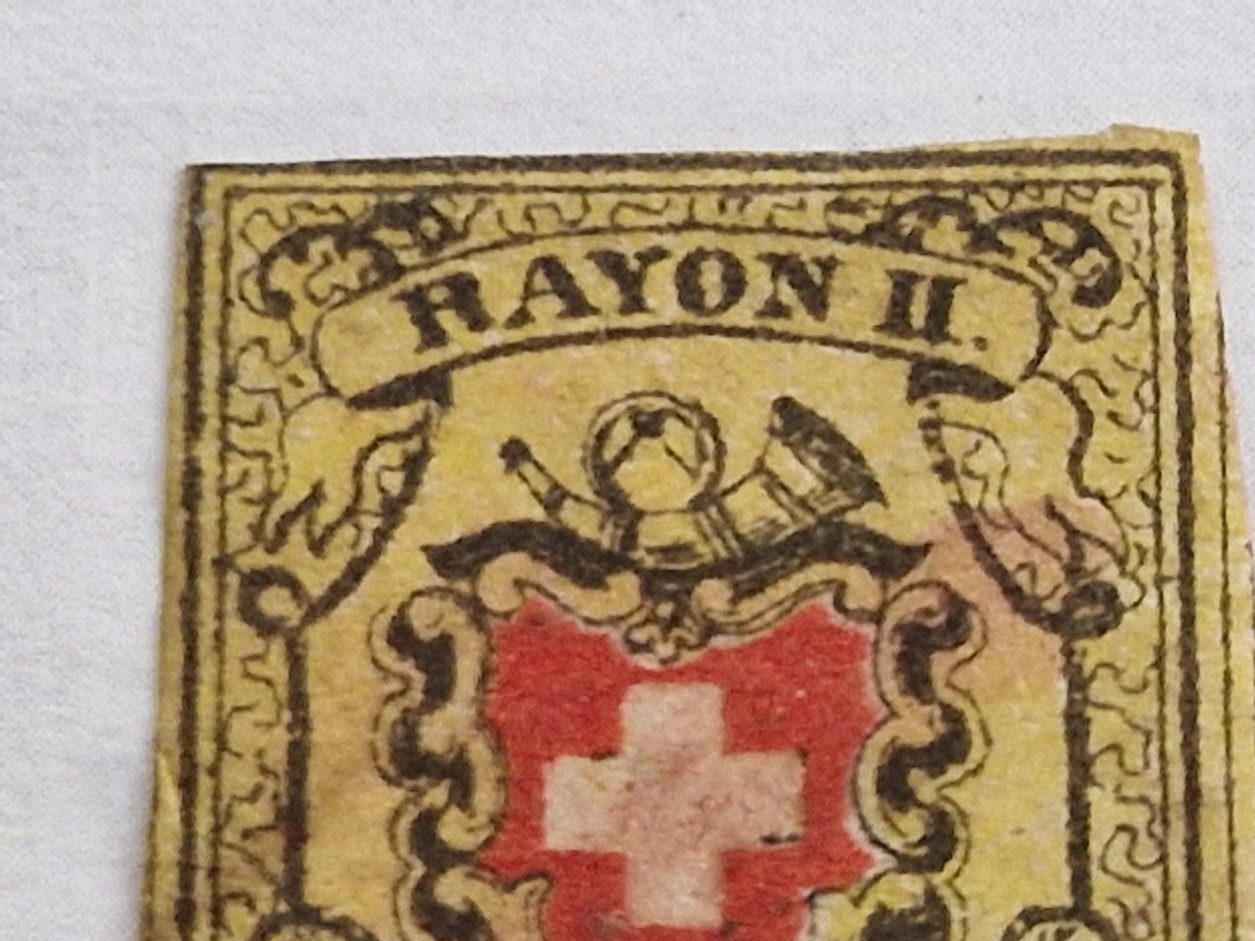 Rayon 16II, Befund, Type 26 ERU, Spuren von KE, ab 1.- (Gebraucht) in ...