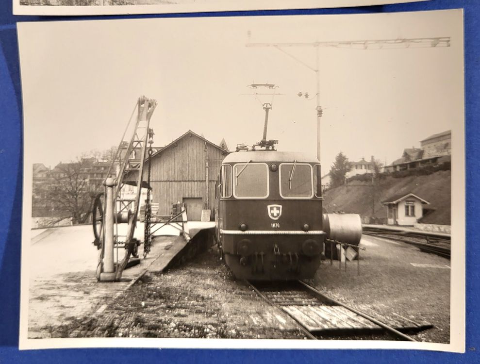 SBB - 3 Photo's - VERSUCHSZUG in La Sarraz - April 1970 (Gebraucht) in Biel/Bienne für CHF 6 ...