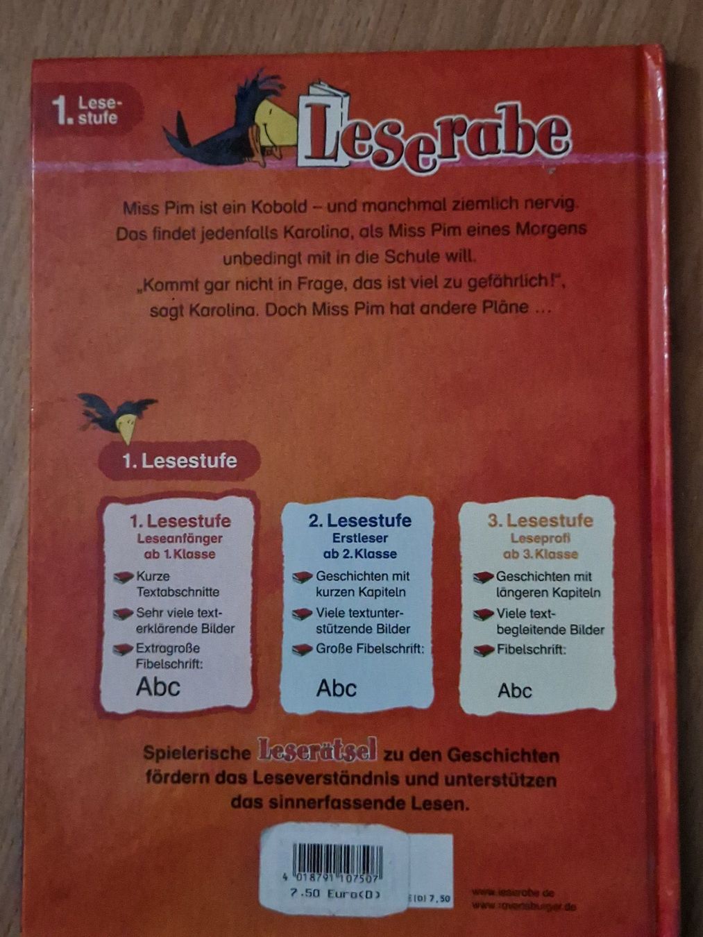 Leserabe: Karolina und Miss Pim in der Schule 1. Lesestufe (Gebraucht) in Neuhausen am Rheinfall ...